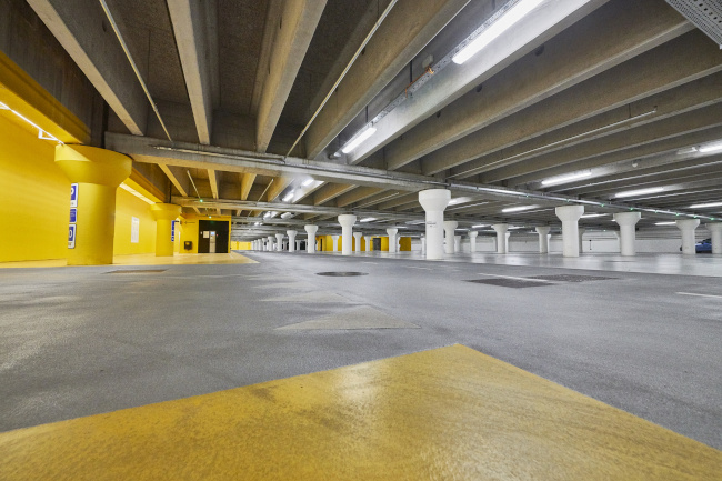 Parking Garage Lighting Installation, Gibsonville, NC | Adams Sign ...