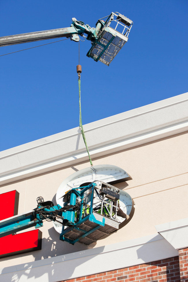 Sign Installation | Adams Sign Service and Repair